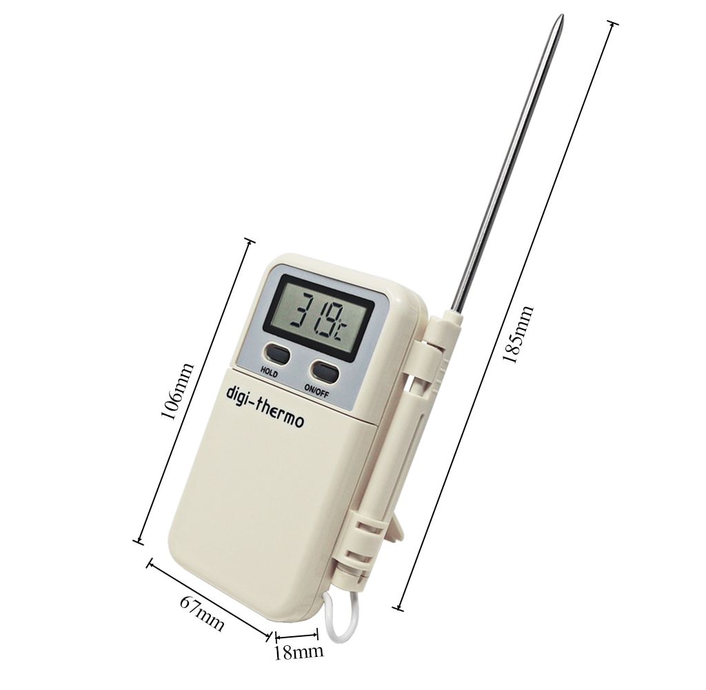 Купить Elitech WT-2 Термометр цифровой карманный со щупом -50 до 300C, цена